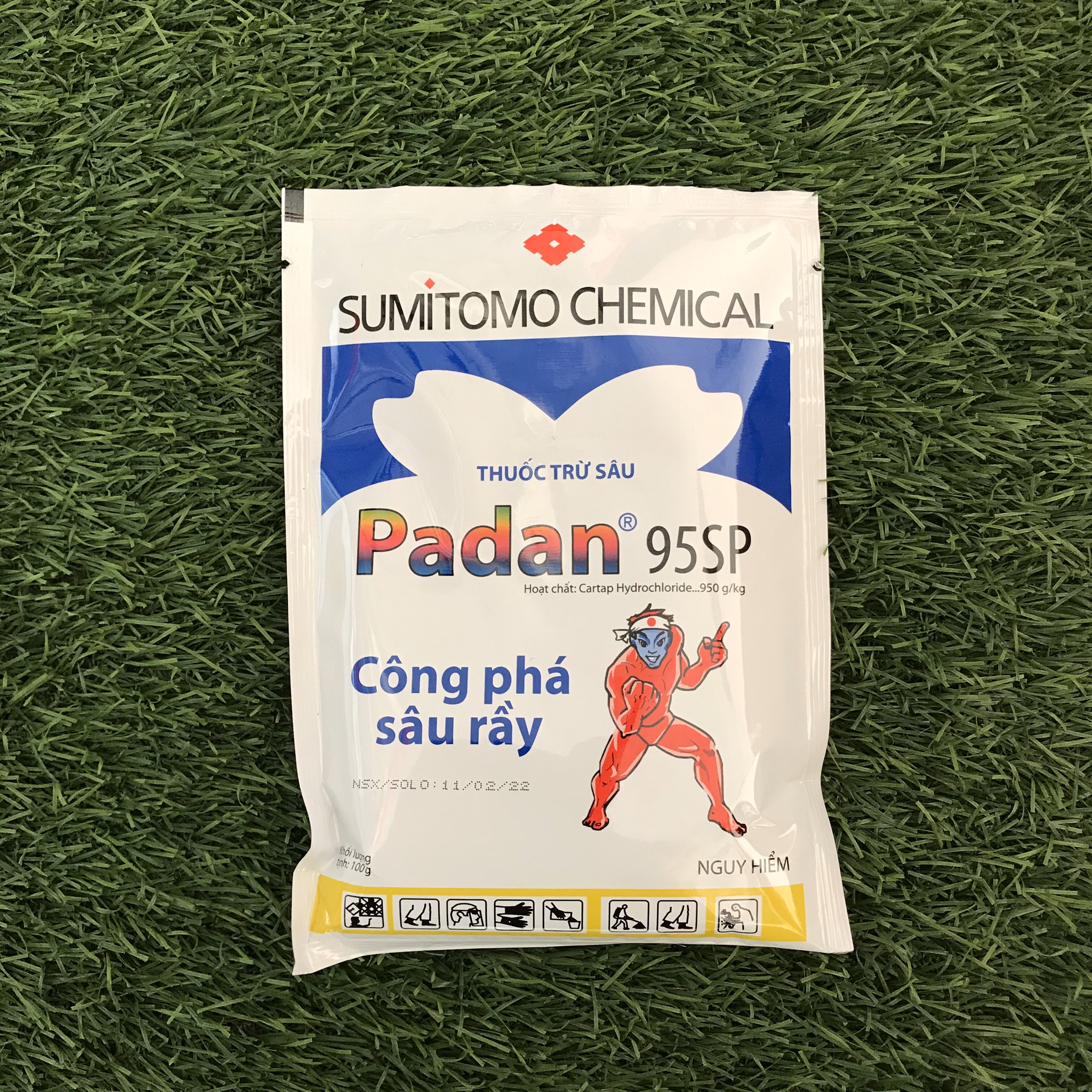 Thuốc trừ sâu Padan 95SP - Gói 100g - Minh Khôi Agro