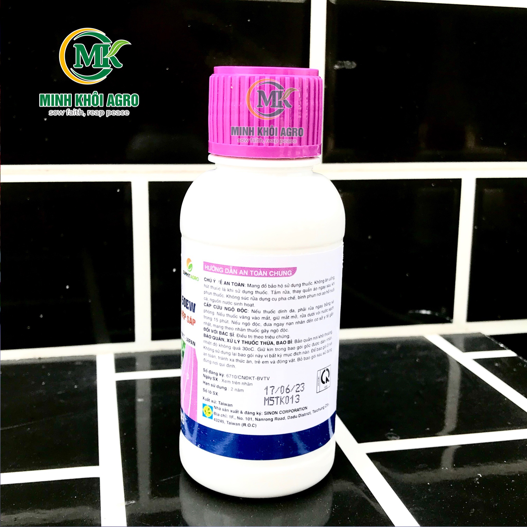Thuốc đặc trị rệp sáp Sheba 50EW - Chai 80ml - Minh Khôi Agro
